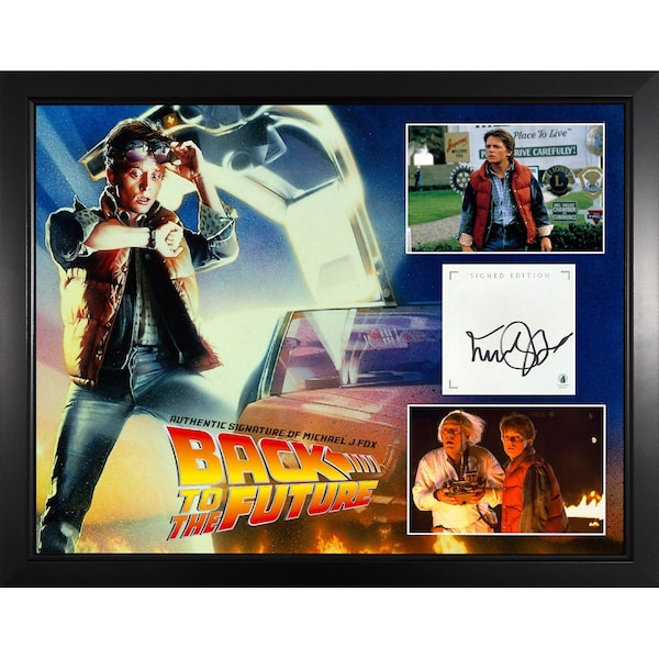 Autograph Michael J Fox - Etsy