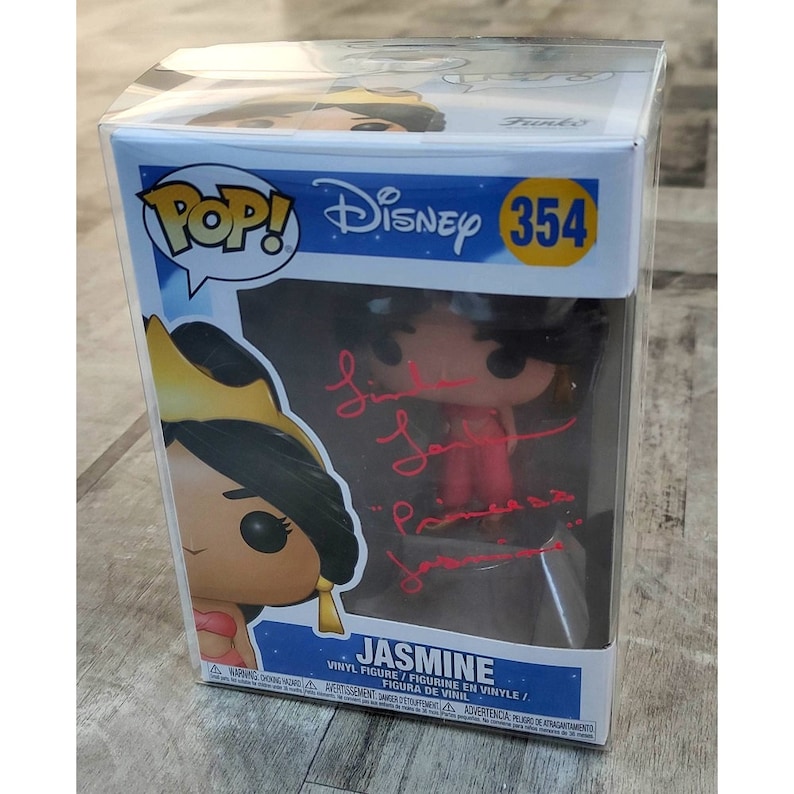 Linda Larkin Princess Jasmine Disney Aladdin Signed Autograph - Etsy