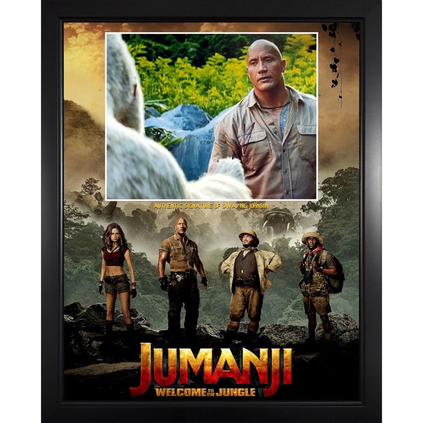 Dwayne Johnson Autograph - Etsy