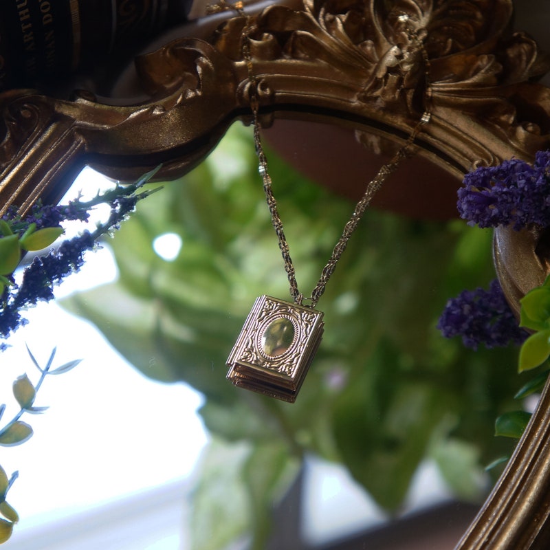 Book Locket - Etsy