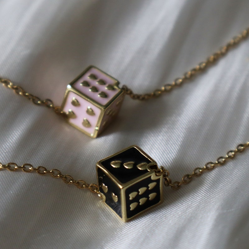 Dice Necklace - Etsy