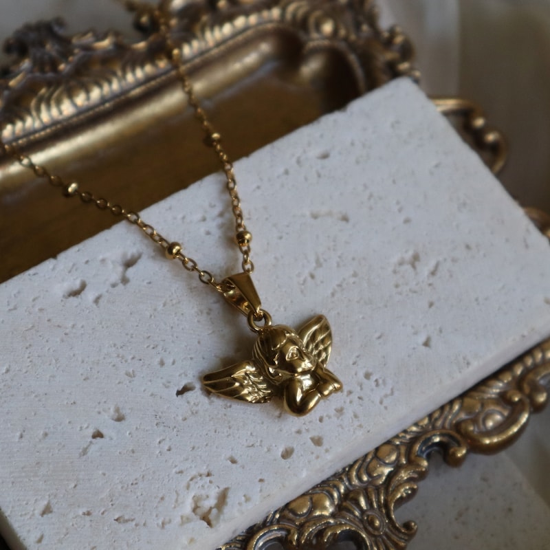 Angel Necklace - Etsy