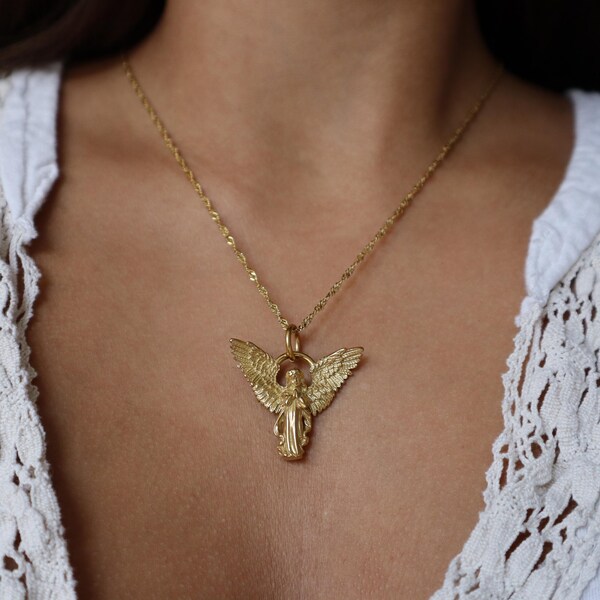 Angel Necklace - Etsy
