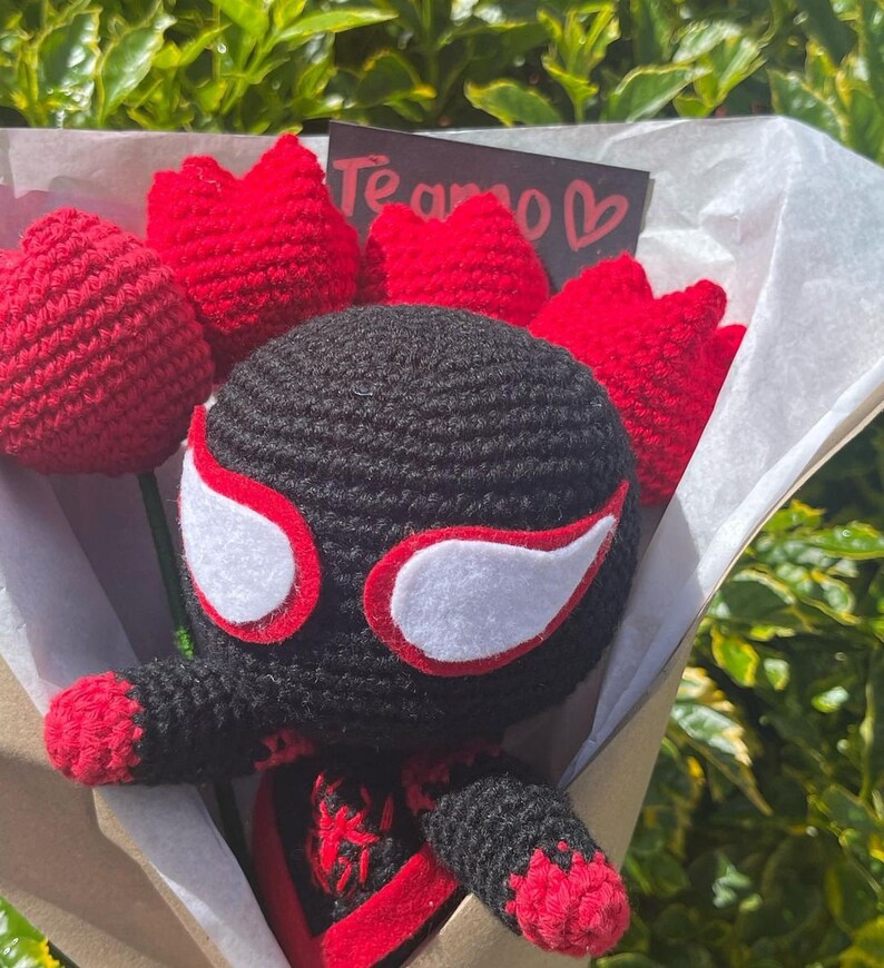 Miles Morales Bouquet - Etsy