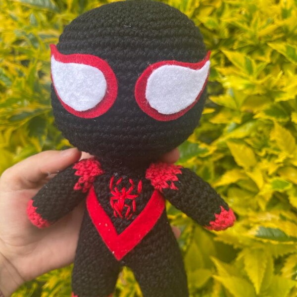 Miles Morales Crochet Pattern - Etsy