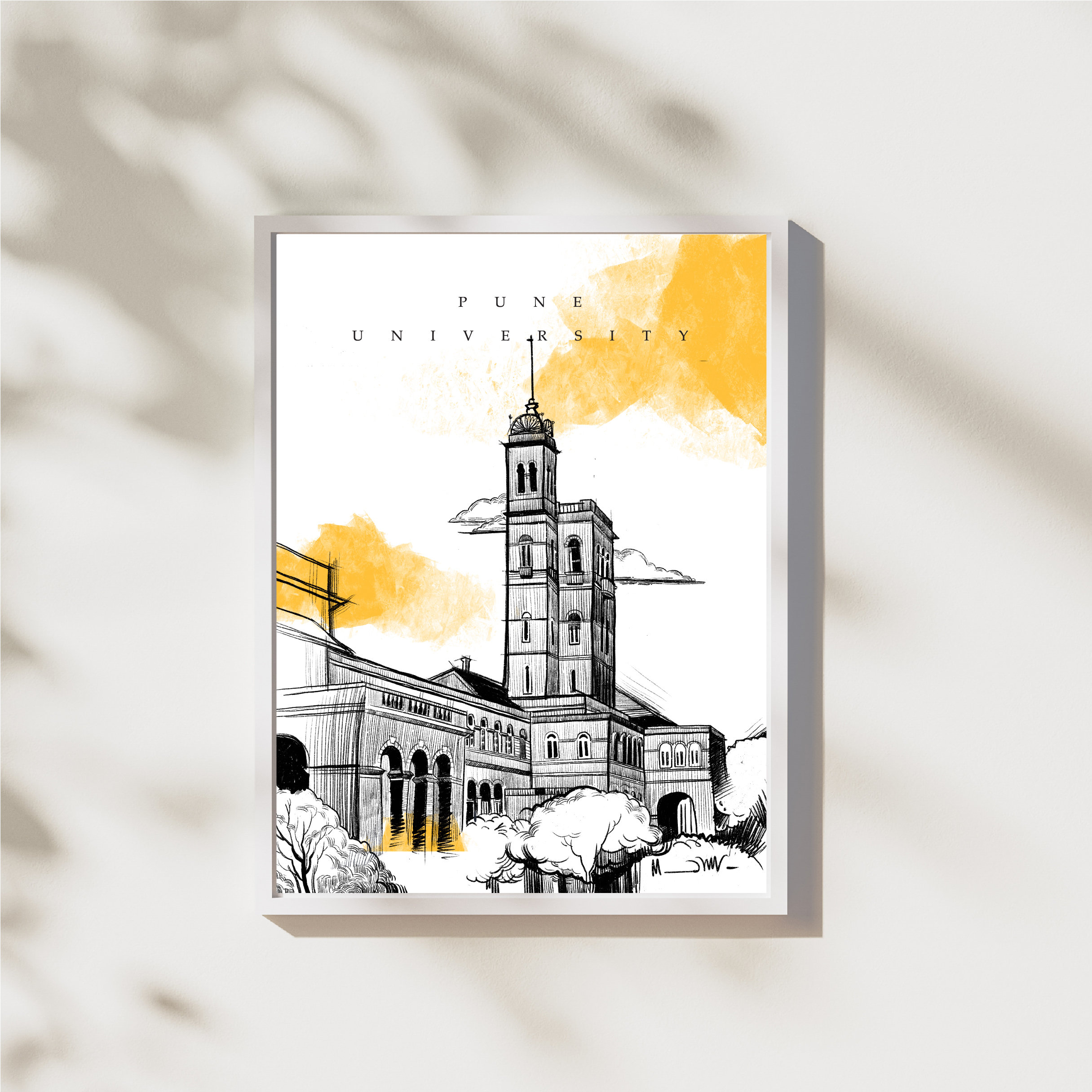 Collection of Pune City Iconic Buildings, Pune City Art, Punekar Art ...