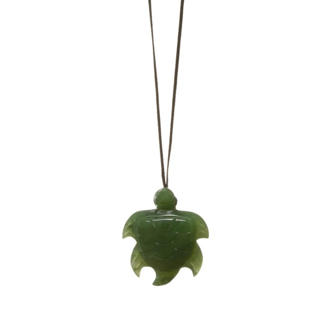 Jade Turtle Necklace - Canadian Nephrite - Etsy