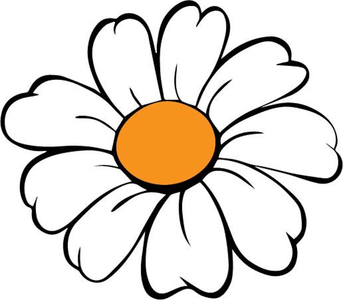 Daisy SVG and PNG Files. - Etsy