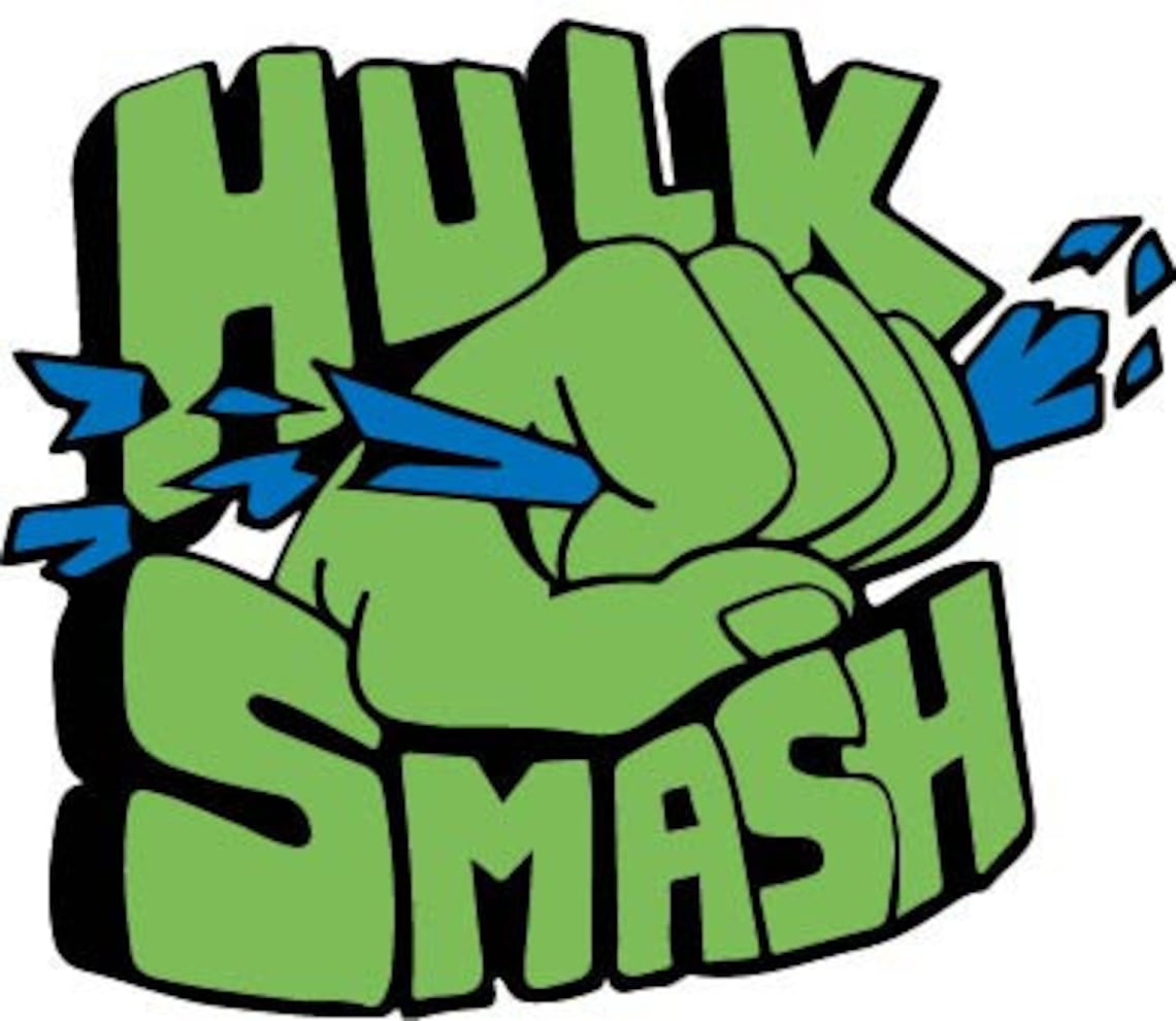 Hulk Smash Svg And Png Files Etsy