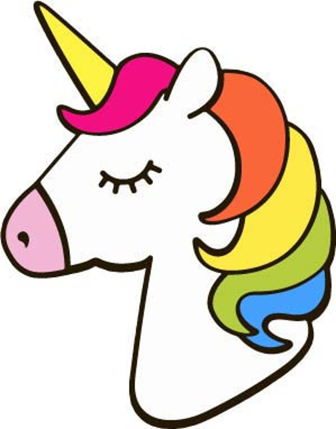 Unicorn SVG and PNG Files - Etsy