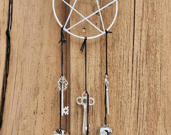 Silver Witch Bells Hecate Keys Home Protection 3 Silver Keys Home ...