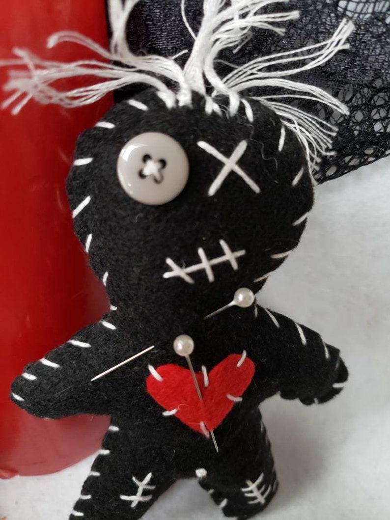 Empath Protection Poppet Voodoo Doll Nyx Karma Intentions - Etsy