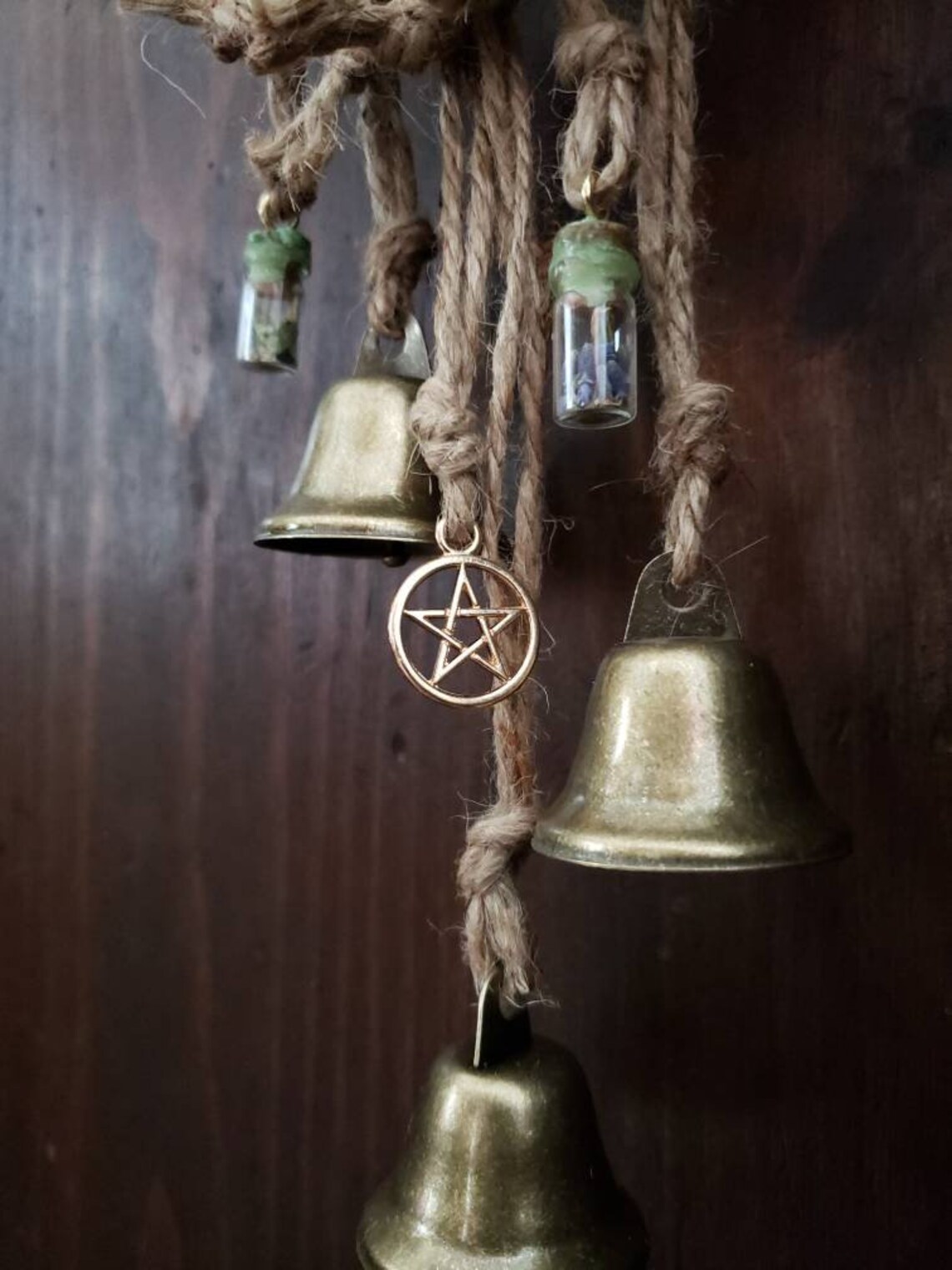 Witch Bells Spell Bottles 3 Bells Home Protection - Etsy