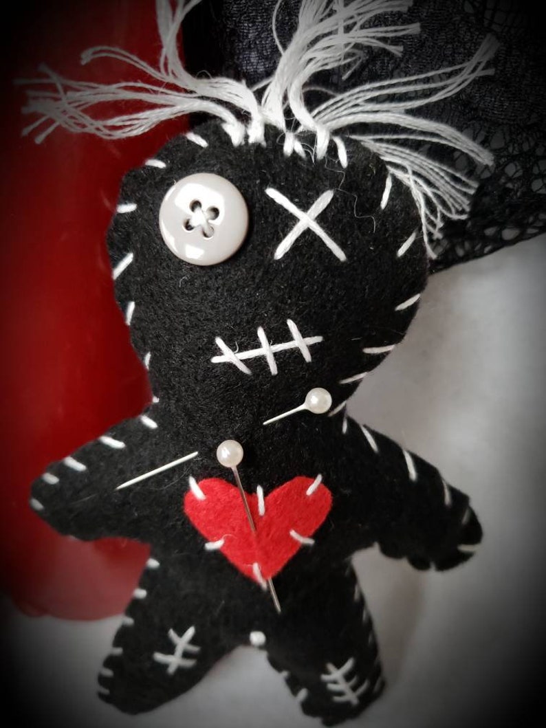 Empath Protection Poppet Voodoo Doll | Nyx | Karma Intentions ...