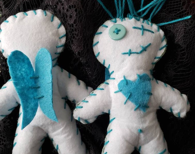 Protection Doll, Hand Crafted, Altar Figurine, Art Doll, Poppet, Spirit ...