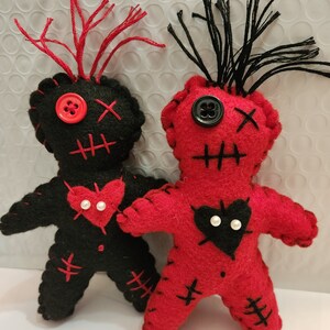 Large 12 CUSTOM Poppet Voodoo Doll Positive Intentions Salem Witch ...