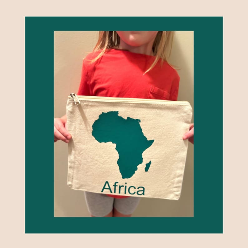 Montessori Continent Bags - Etsy