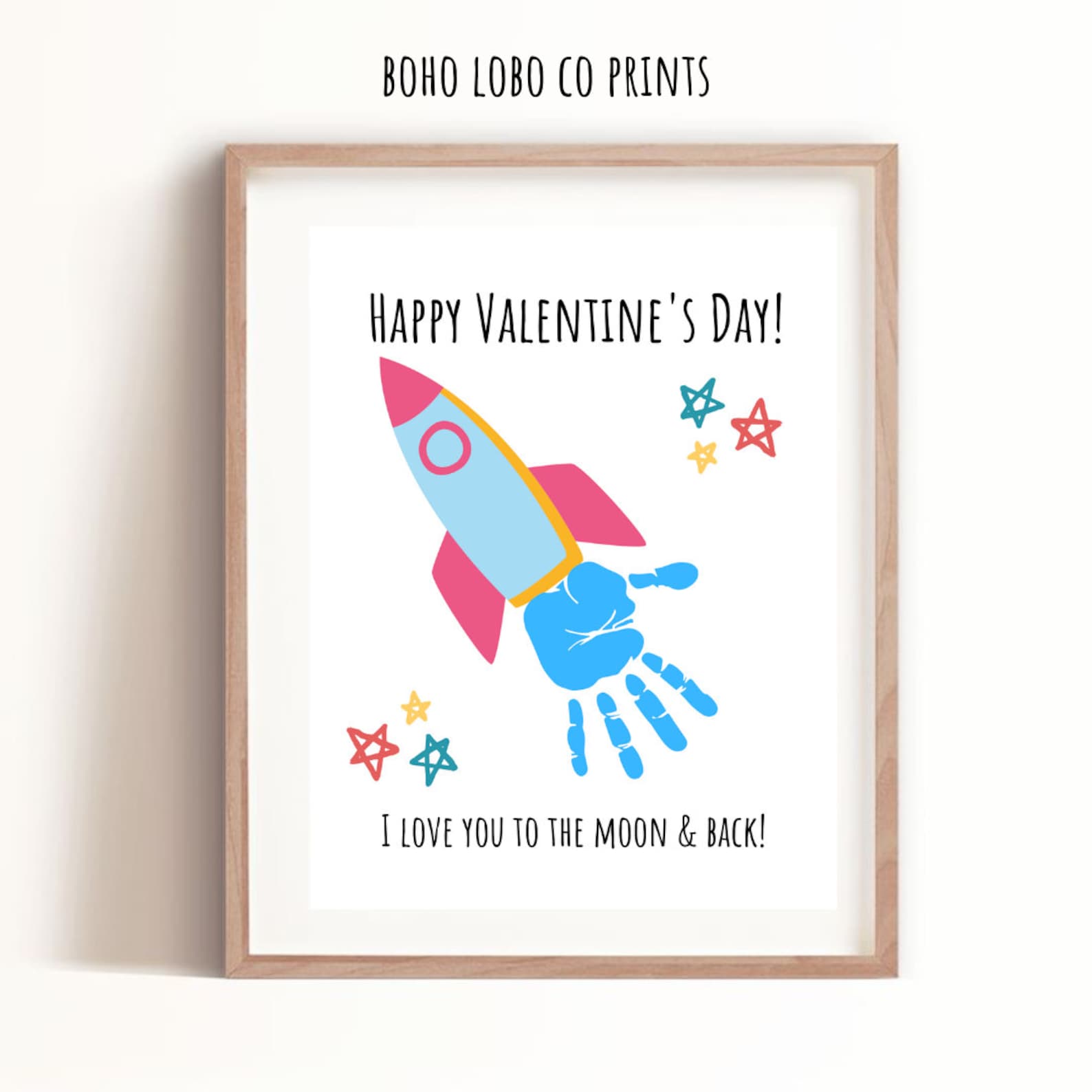 Valentine's Day Handprint Art Activity for All Ages Bundle - Etsy