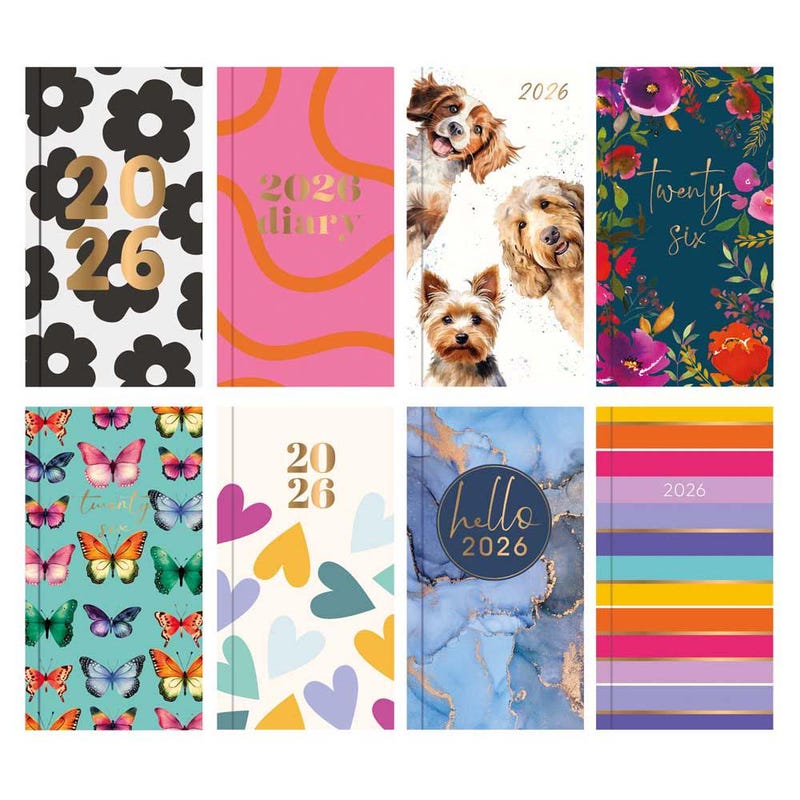Slimline Diary 2026 - Etsy UK