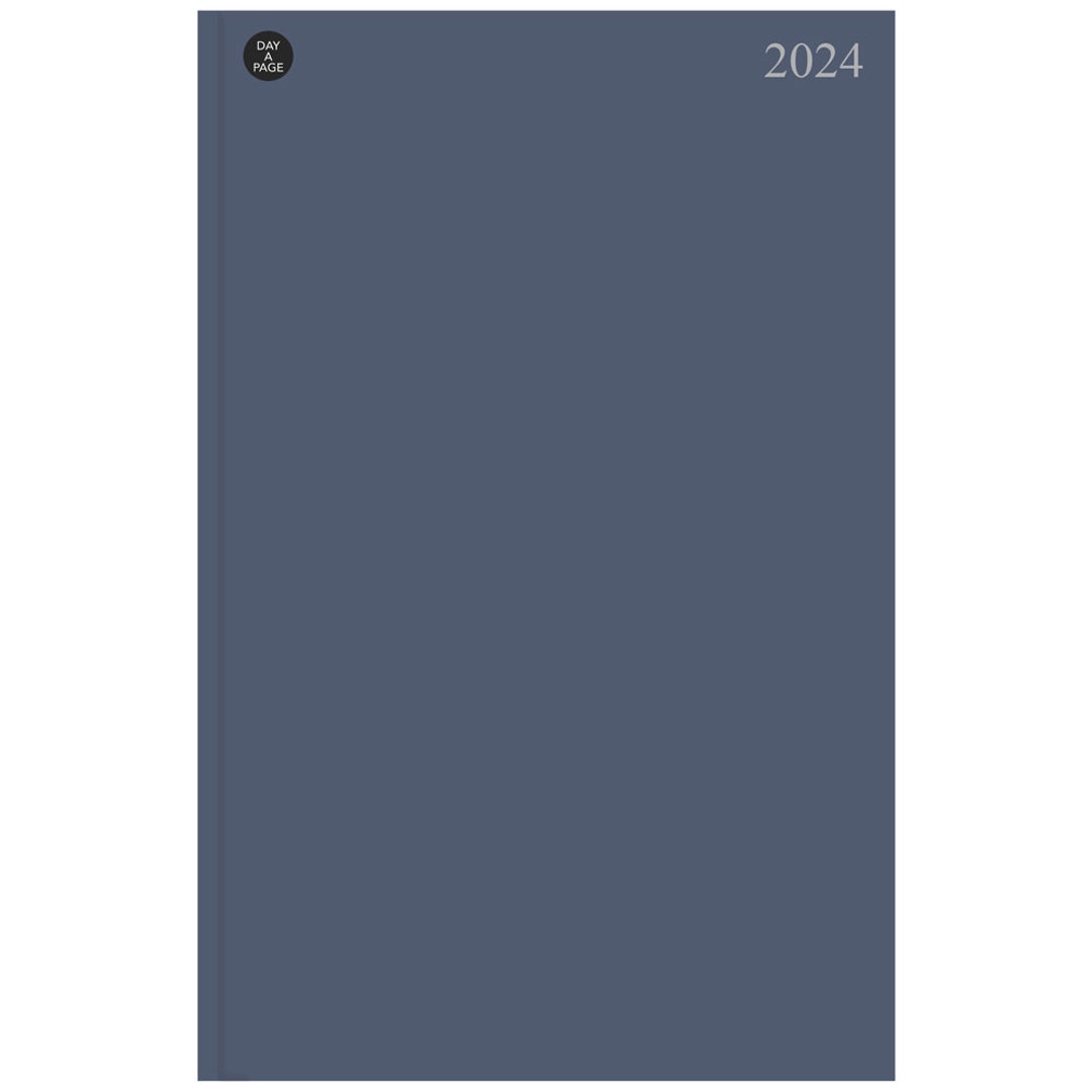 2024 A4 Grey Day to Page Diary Appointment Year Hardback Full - Etsy