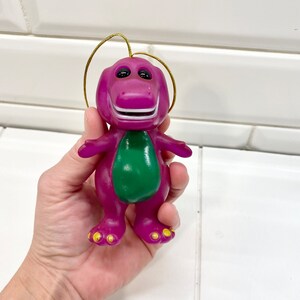 Vintage Barney and Friends PVC Plastic Ornament Vintage - Etsy
