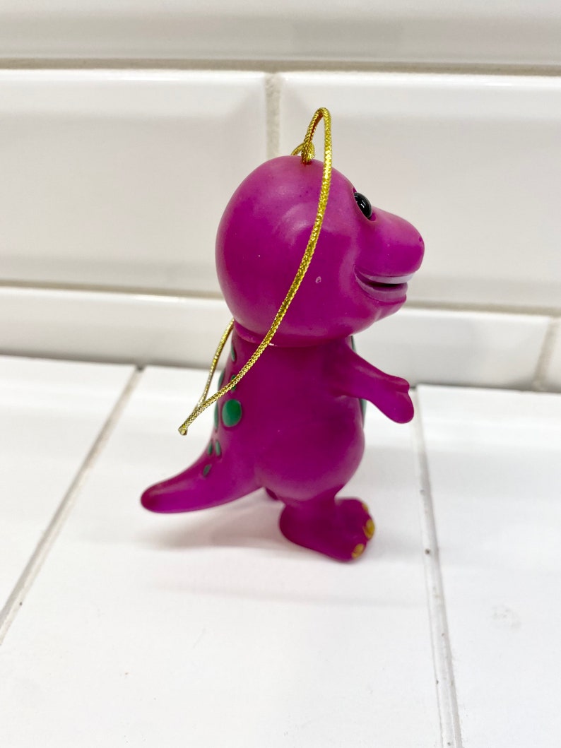 Vintage Barney and Friends PVC Plastic Ornament Vintage - Etsy