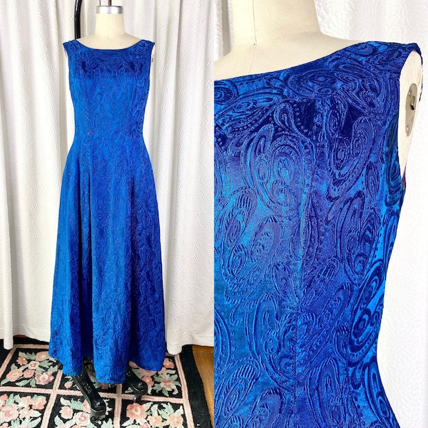 Blue Brocade - Etsy