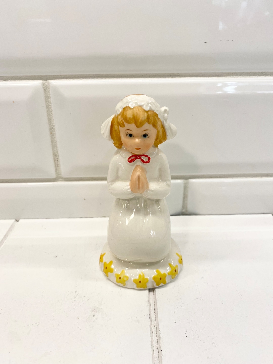 Vintage Lefton China First Communion Girl, Vintage Lefton Figurine ...