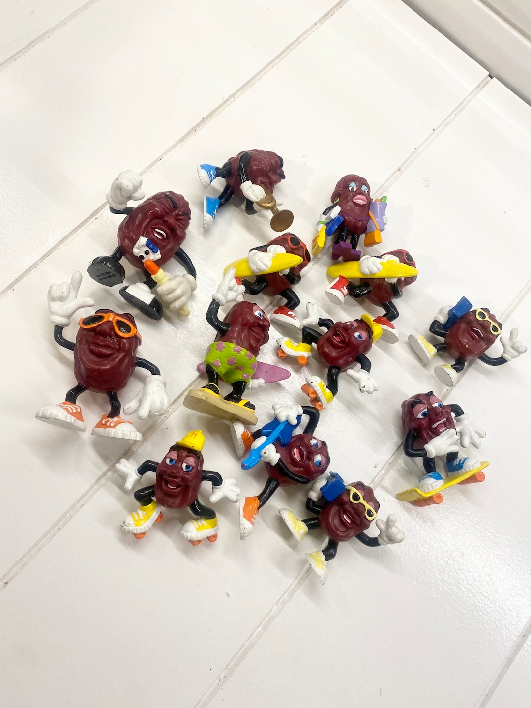 Vintage 1988 Calrad Mfg Applause California Raisins Figurines ...