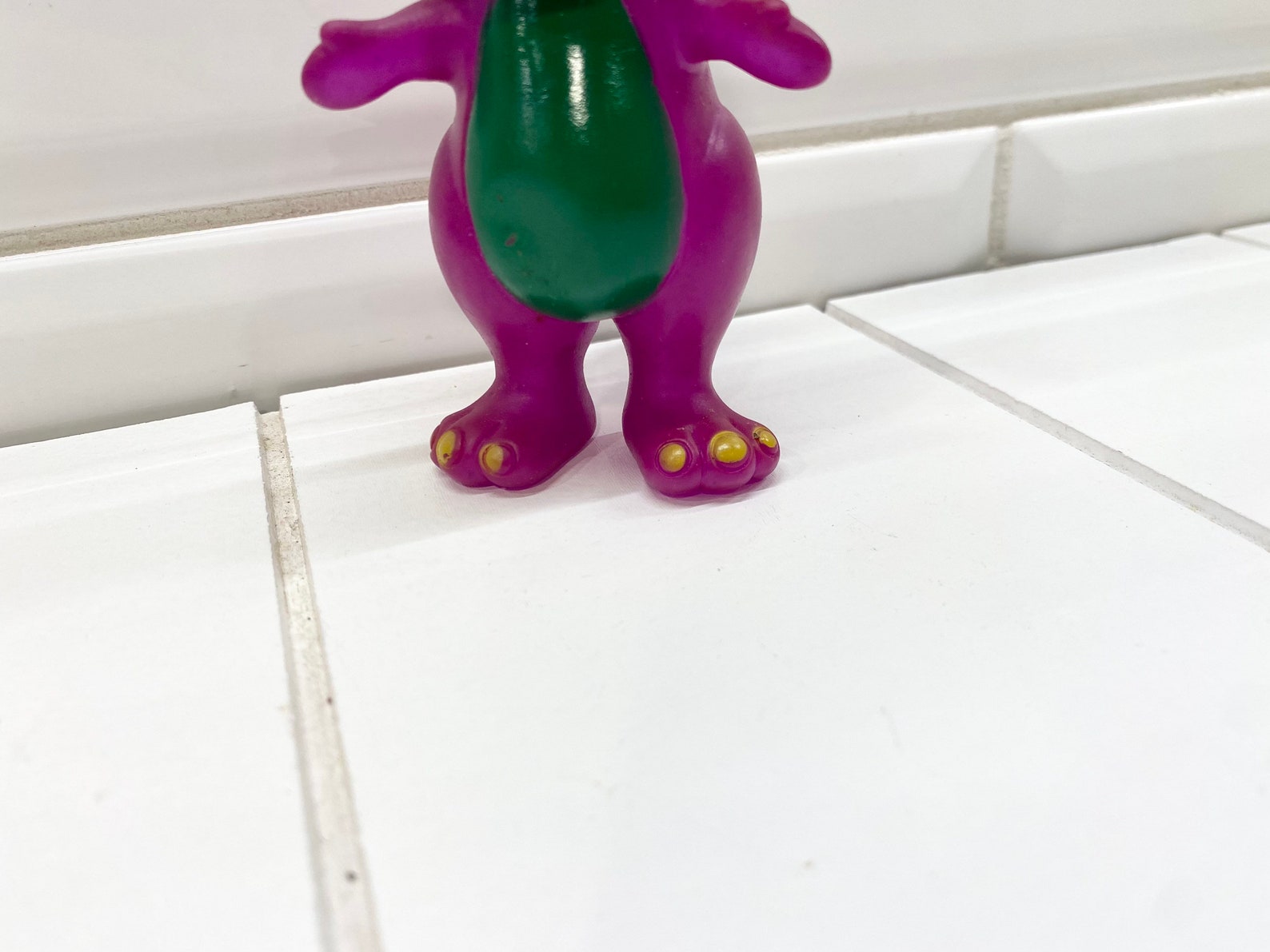 Vintage Barney and Friends PVC Plastic Ornament Vintage - Etsy
