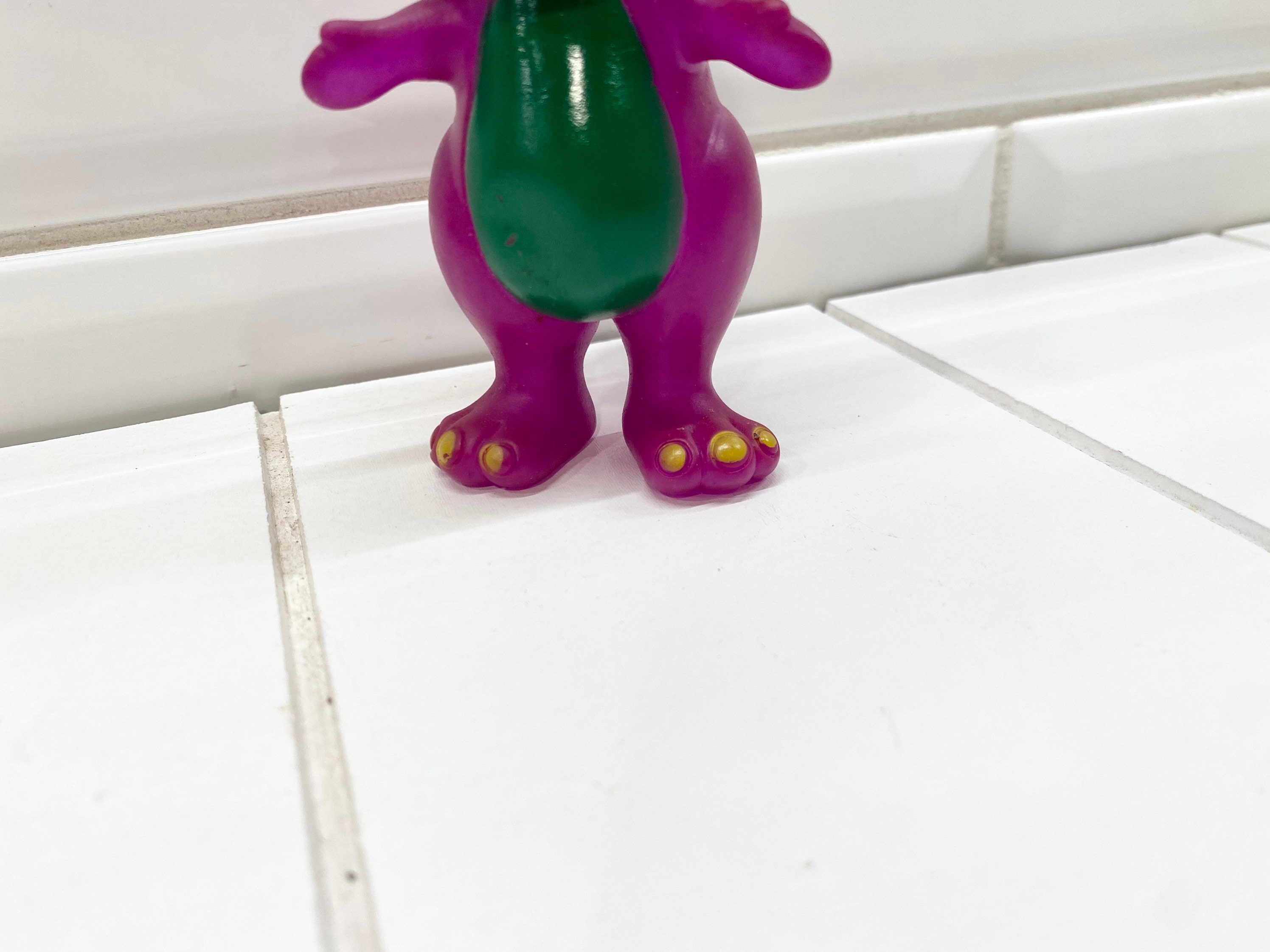 Vintage Barney and Friends PVC Plastic Ornament Vintage - Etsy