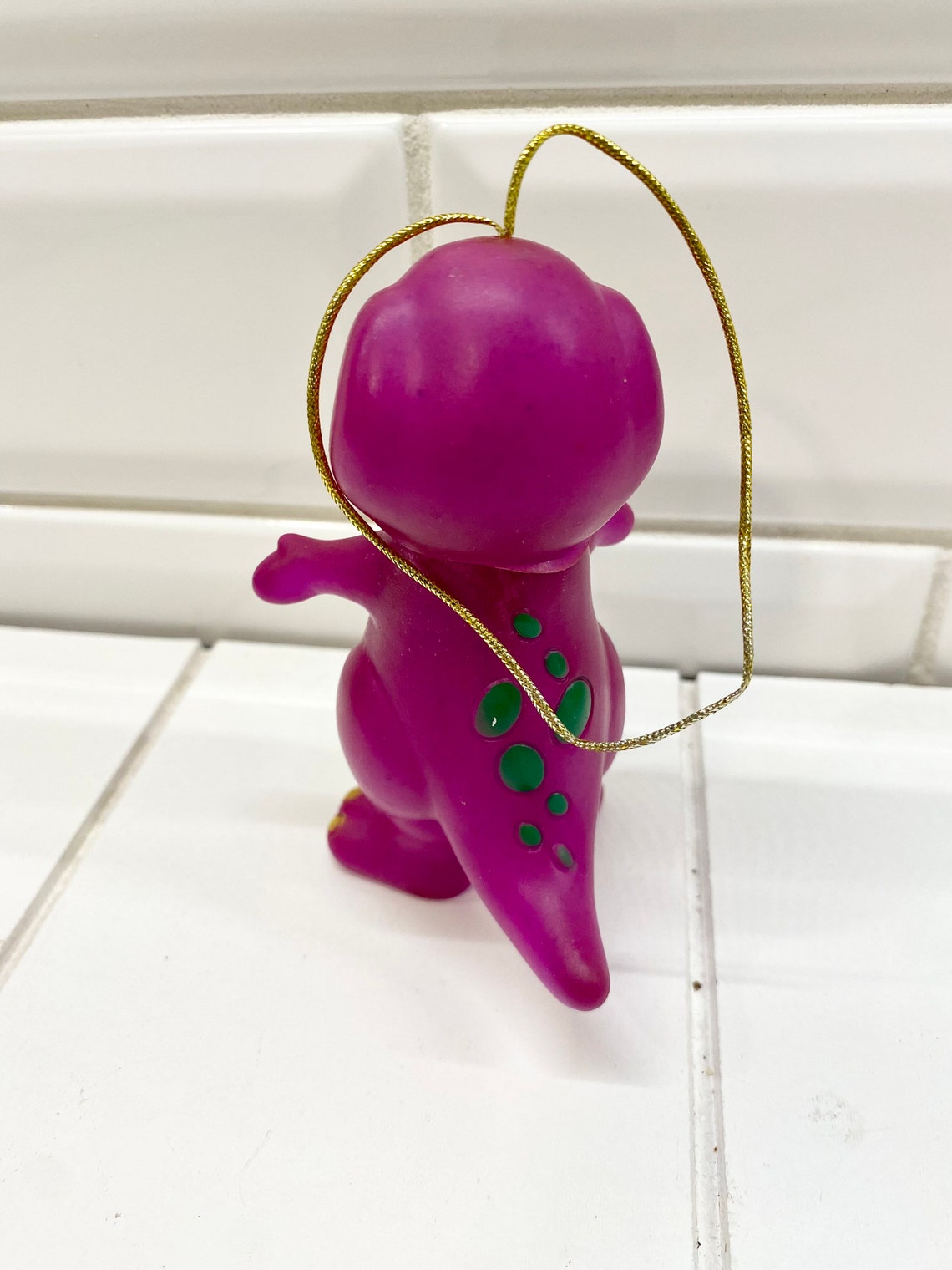 Vintage Barney and Friends PVC Plastic Ornament Vintage - Etsy