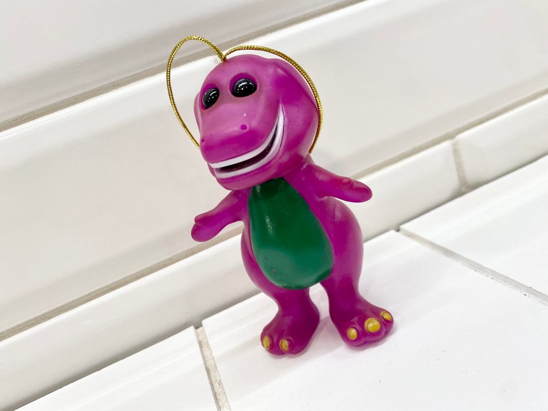 Vintage Barney and Friends PVC Plastic Ornament Vintage - Etsy