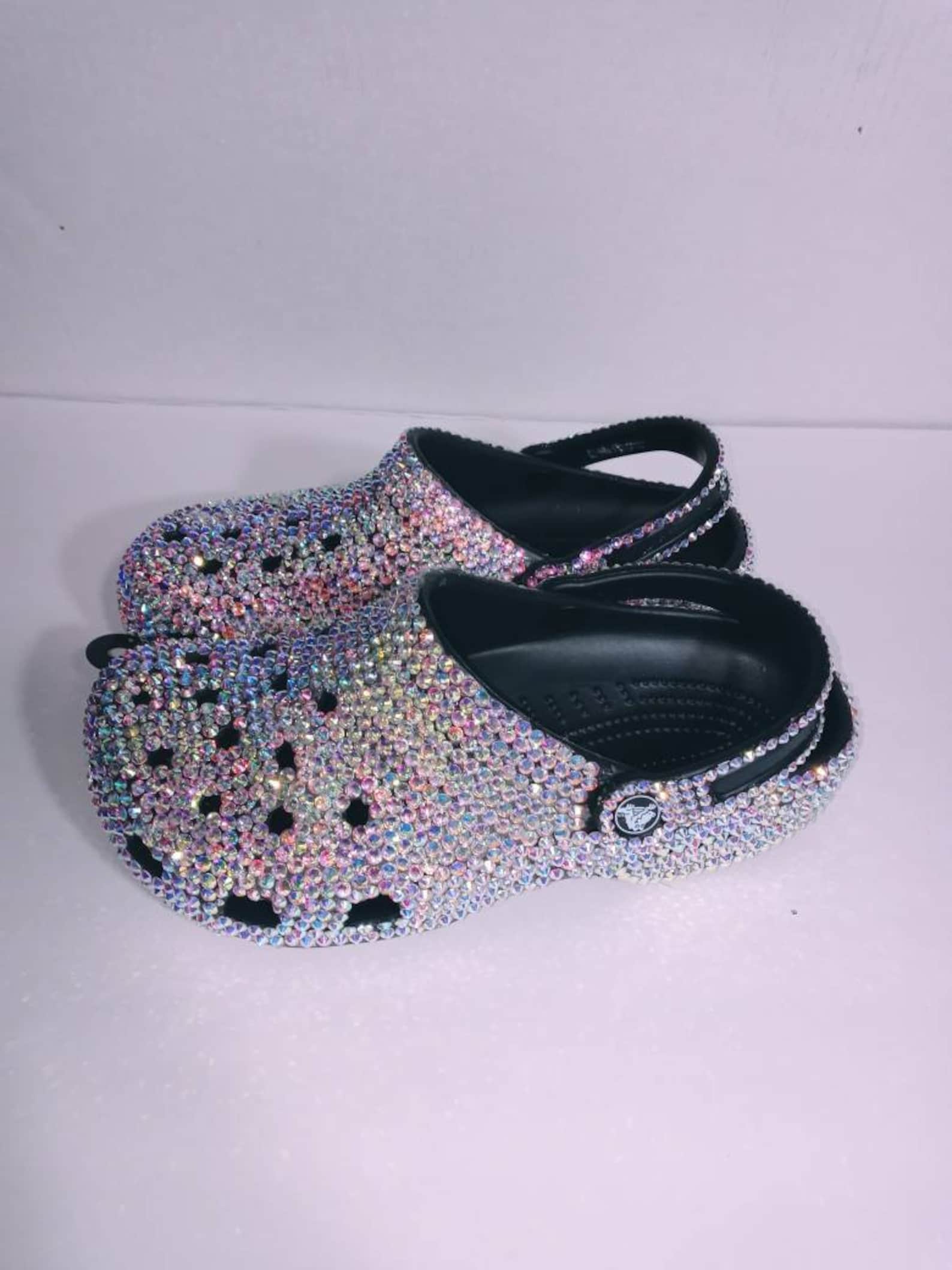 Custom Blingy Crocs Fully Blinged Out Crocs - Etsy
