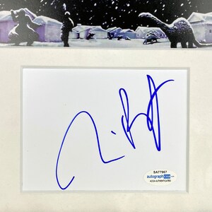 Tim Burton Edward Scissorhands Autographed Signed 16x20 Framed Display ...