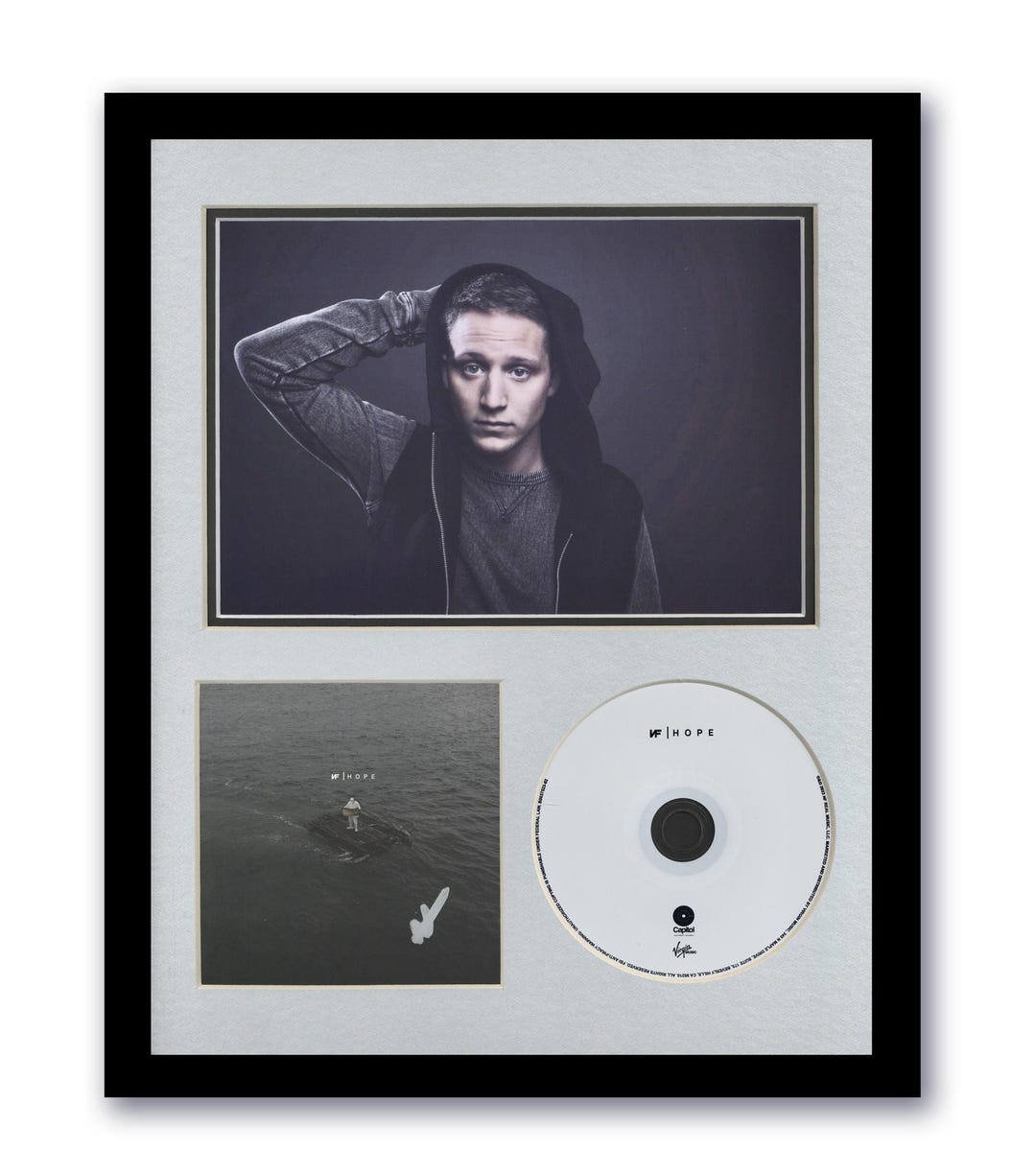 Rapper NF HOPE Autograph Signed 11x14 Framed Photo Display ACOA Nathan ...