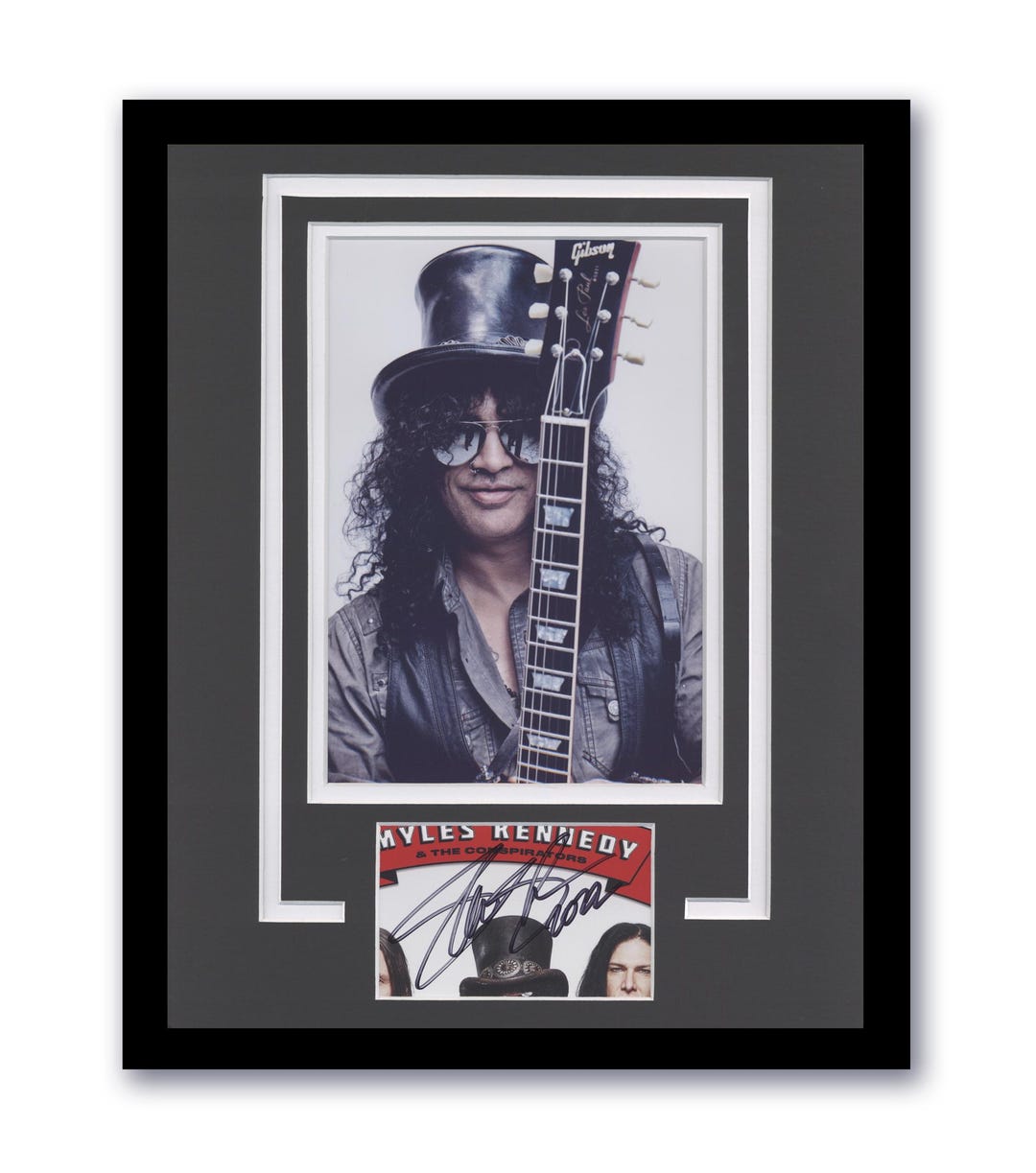 Slash Guns N' Roses GNR Autograph Signed 11x14 Framed Photo Display ...