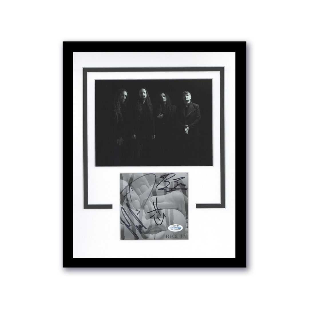 Korn Requiem Jonathan Davis Autographed Signed 11x14 Framed Photo ...