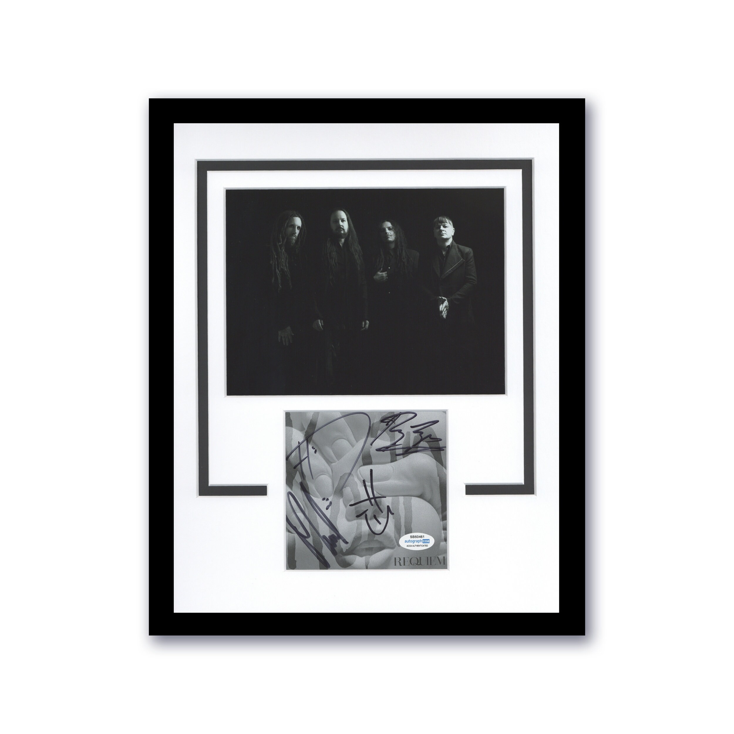 Korn Requiem Jonathan Davis Autographed Signed 11x14 Framed Photo ...