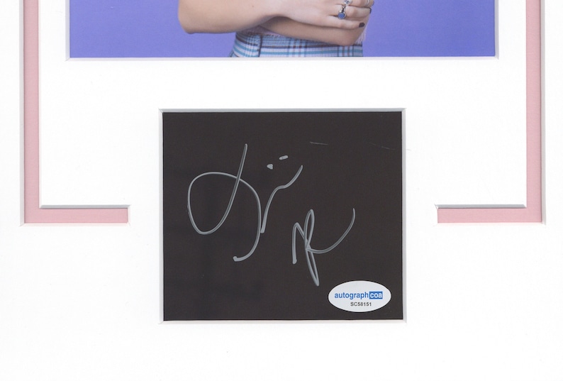 Olivia Rodrigo Autographed Signed 11x14 Framed Photo Display Sour ACOA ...
