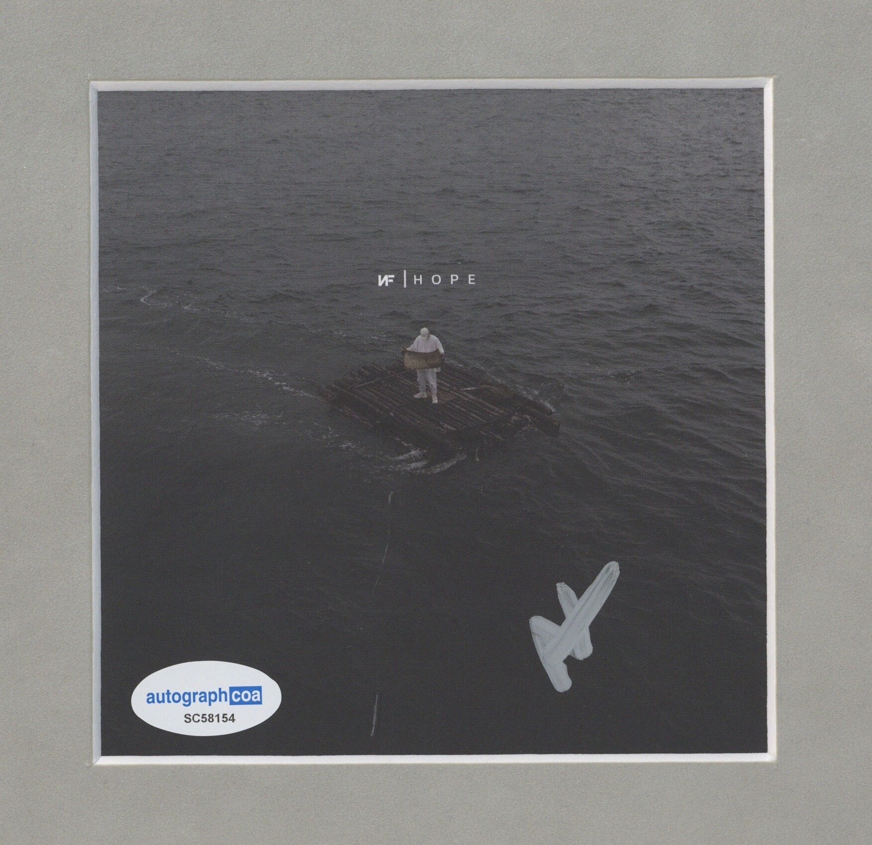 Rapper NF HOPE Autograph Signed 11x14 Framed Photo Display ACOA Nathan ...