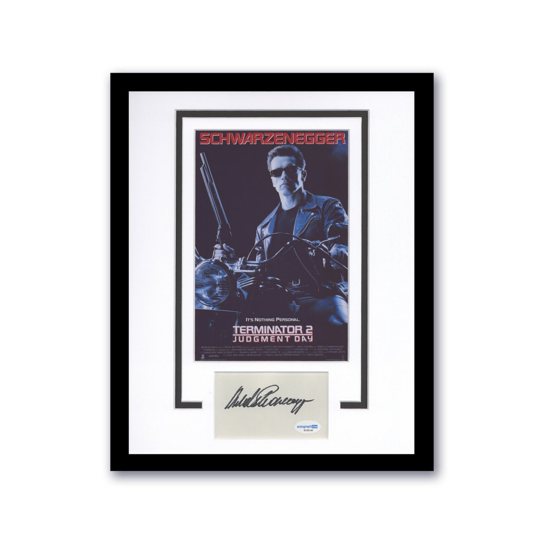 Arnold Schwarzenegger Autographed Signed 11x14 Framed Photo Terminator ...