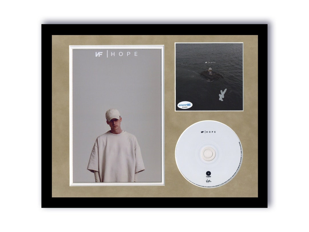 Rapper NF Nathan Feuerstein HOPE Autograph Signed 11x14 Framed Photo ...
