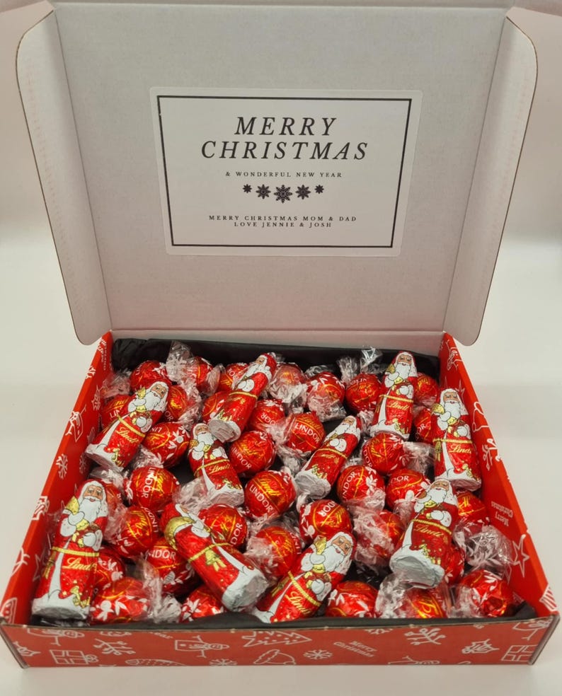 Personalised Lindt Chocolate Balls | Lindor | Lindt Birthday Box ...
