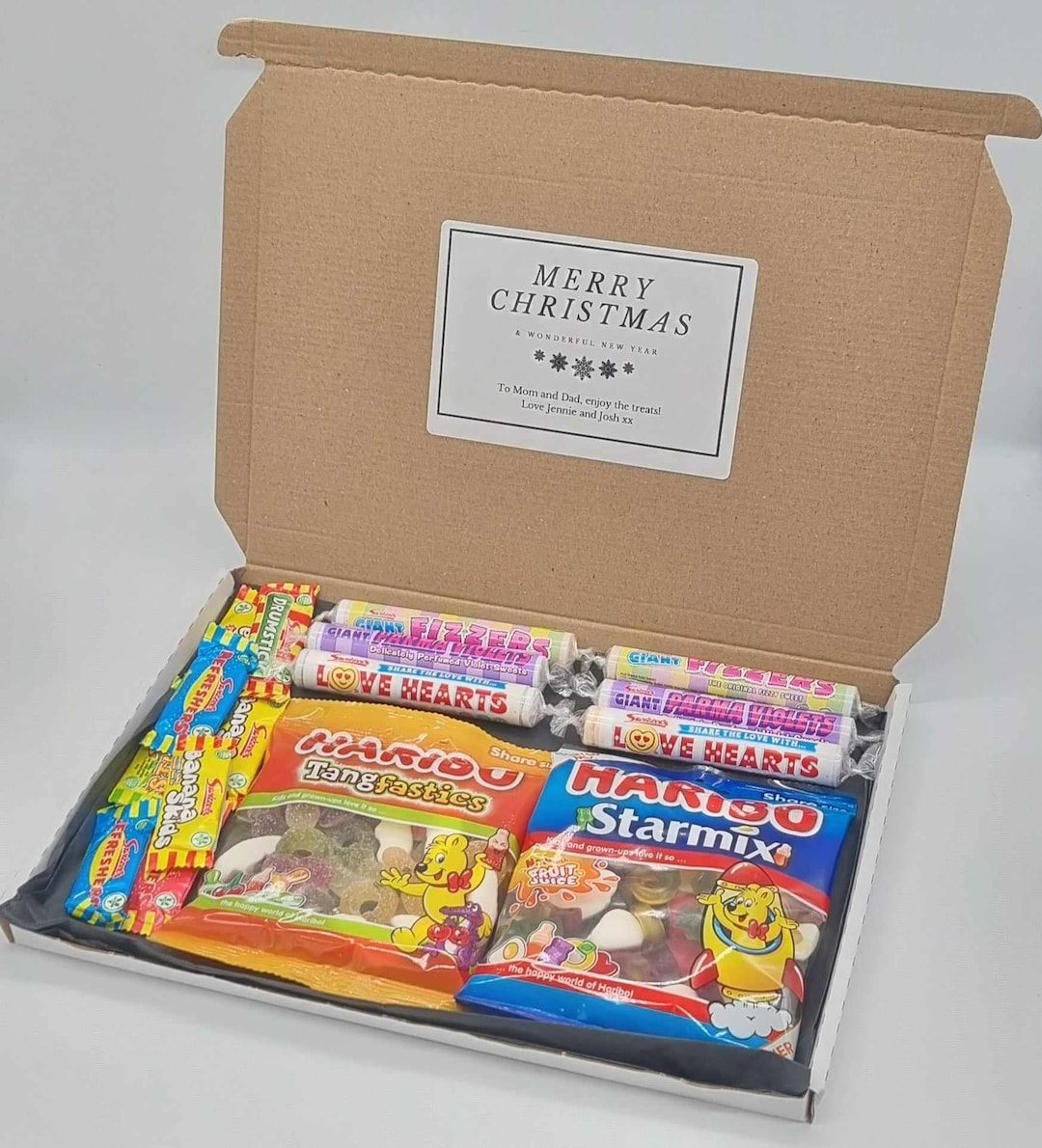 Large Sweets Selection Box Haribo Hamper Personalised Gift - Etsy