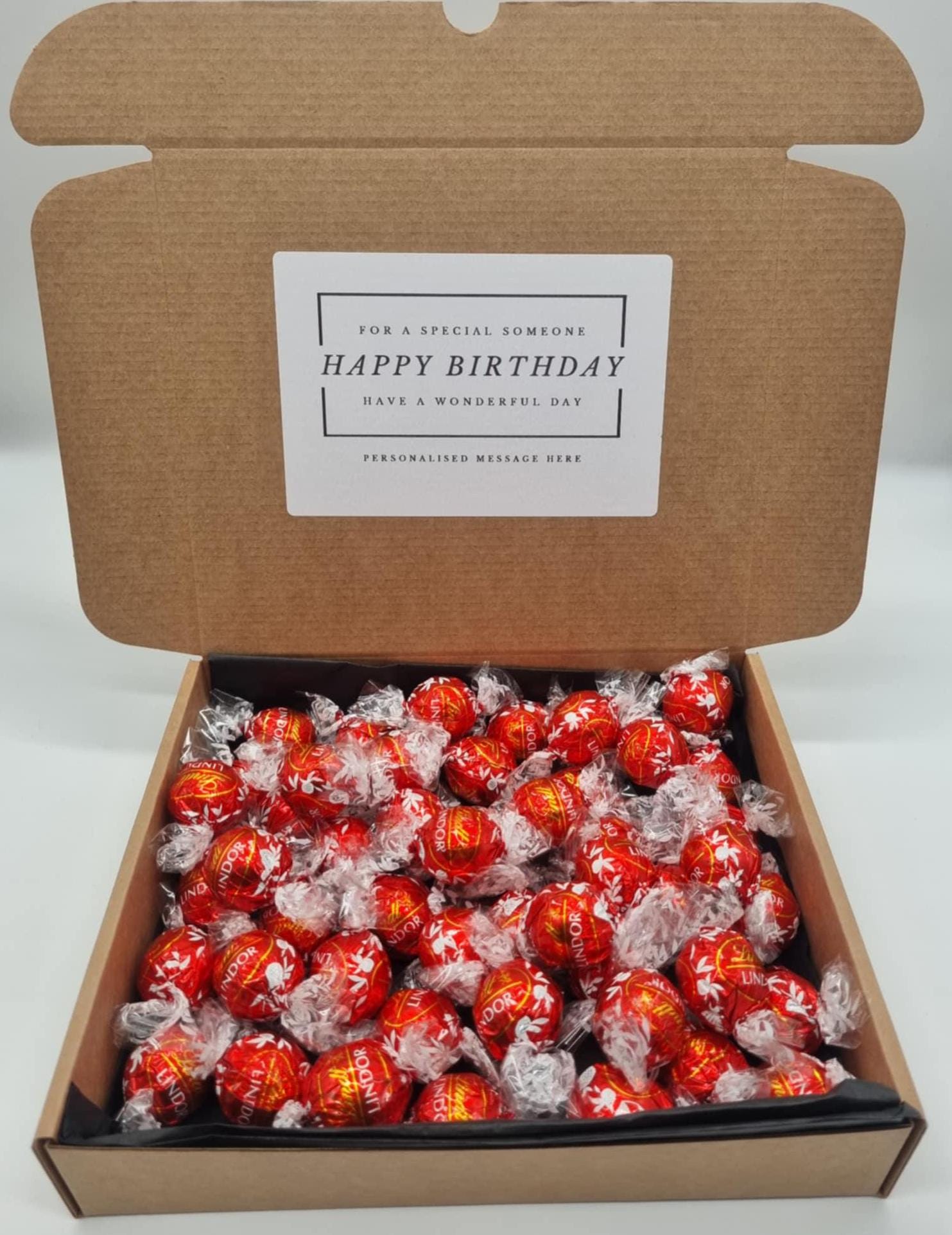 Personalised Lindt Chocolate Balls | Lindor | Lindt Birthday Box ...