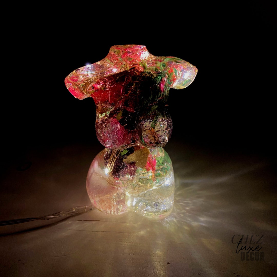 Goddess Light Resin Statue Night Light Style - Etsy