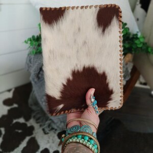 Cowhide Bible Cover. Bible Cover. Cowhide Book Cover. Cowhide. Hair on ...