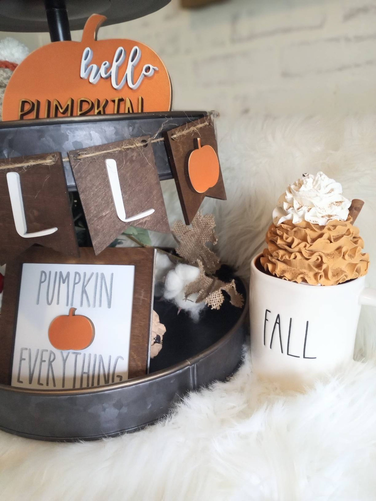 Fall Tier Tray Decor. Thanksgiving Tier Tray Decor..pumpkin.. - Etsy