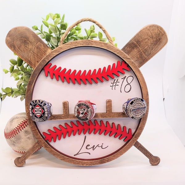 Baseball Ring - Etsy